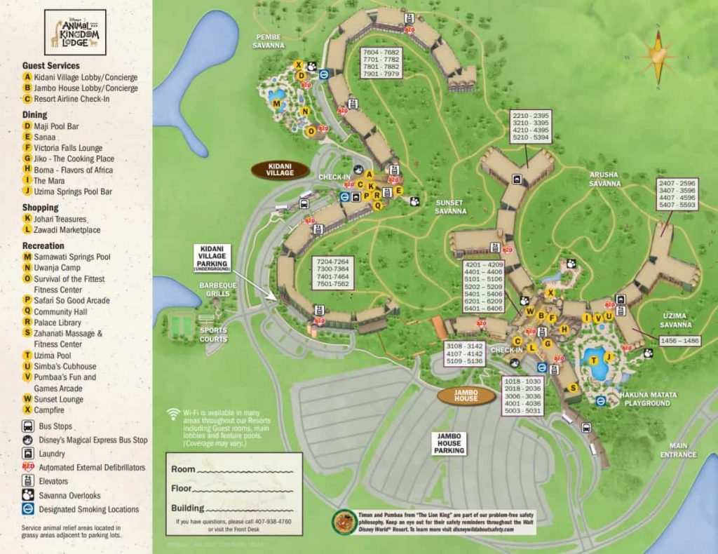 Every Official Disney World Map All In One Place - Disney Trippers